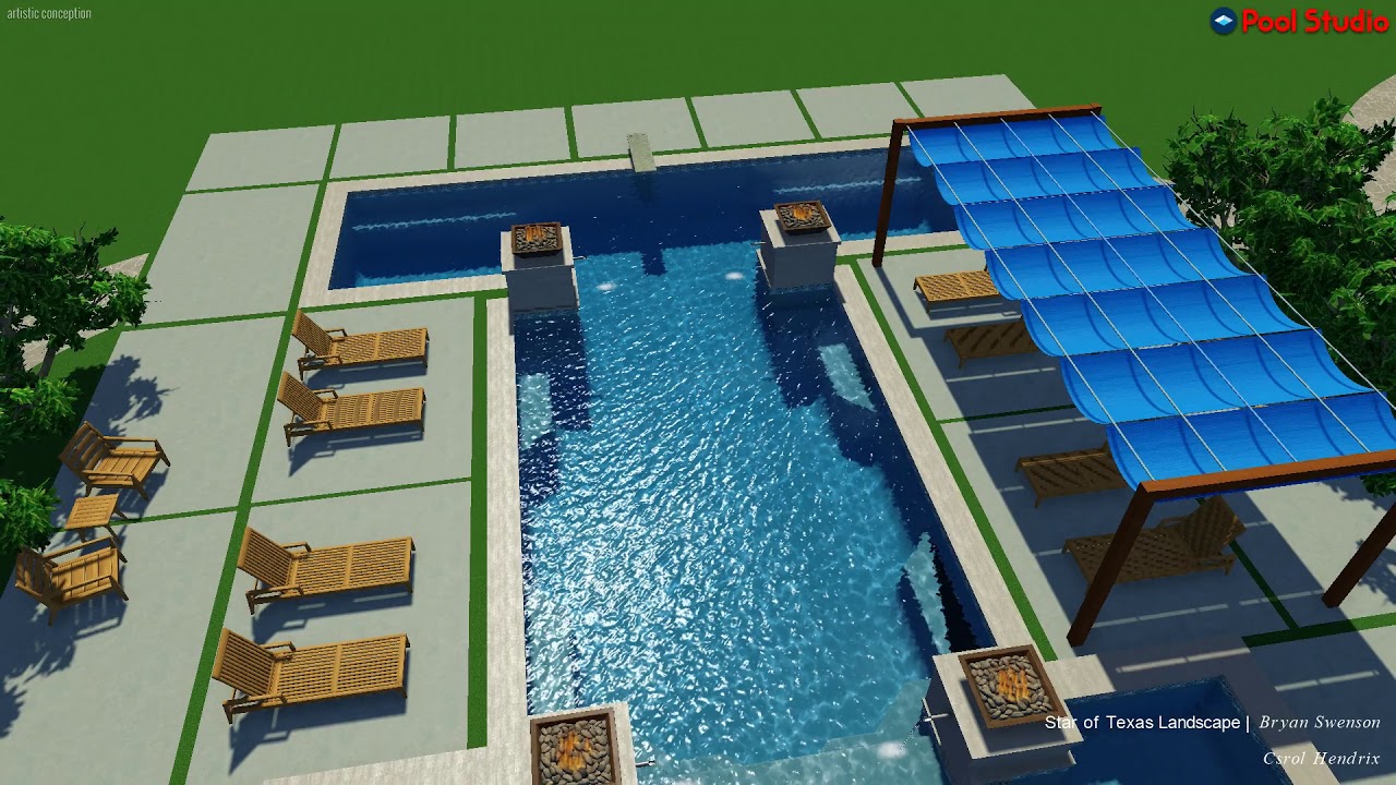 Country Pool with all the Class! - YouTube