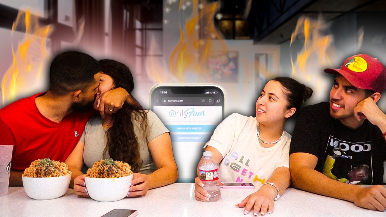 SPICY NOODLES CHALLENGE MUKBANG (ONLYFANS PRANK) - YouTube