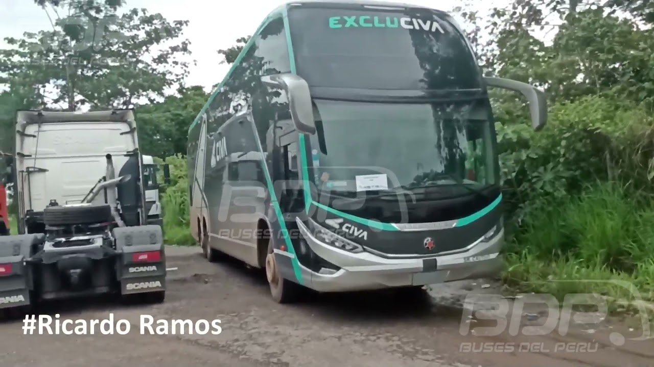 Primer Marcopolo G8 para el Perú/Buses Del Perú Oficial/CIVA/G8 - YouTube
