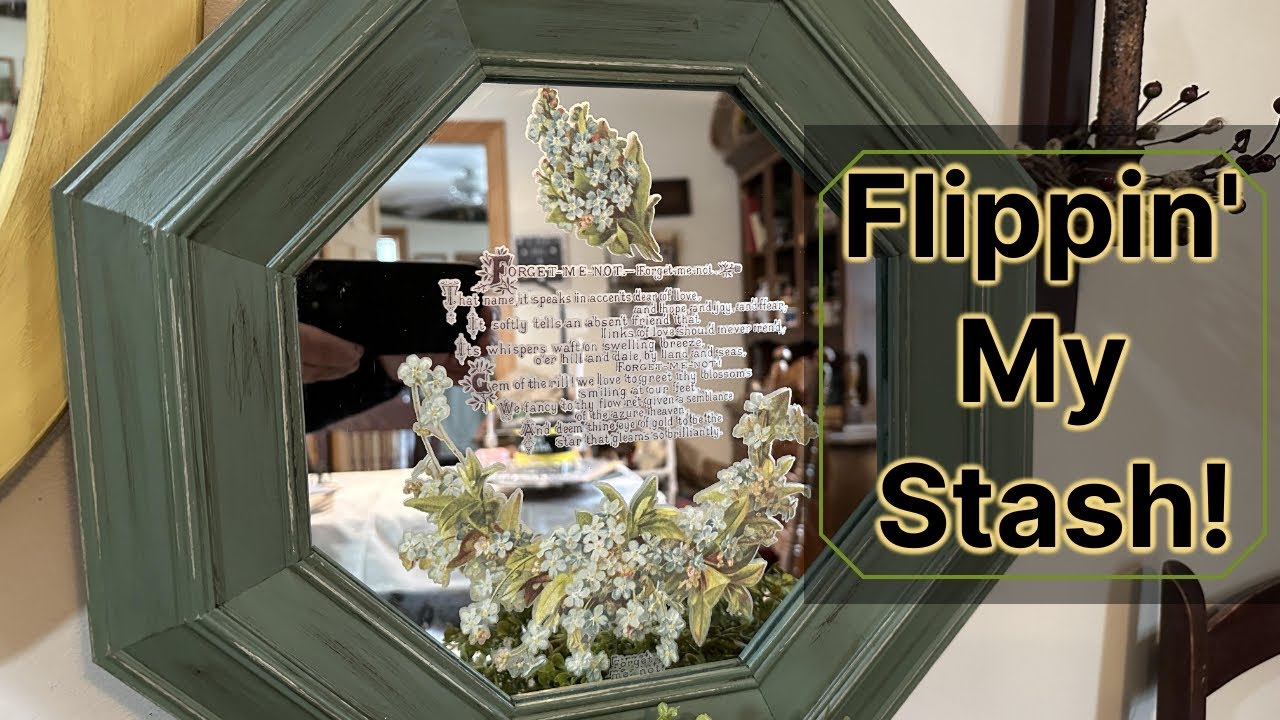 Thrift Flip Home Decor From My Stash! * Upcycled Inspirations * Wall ...