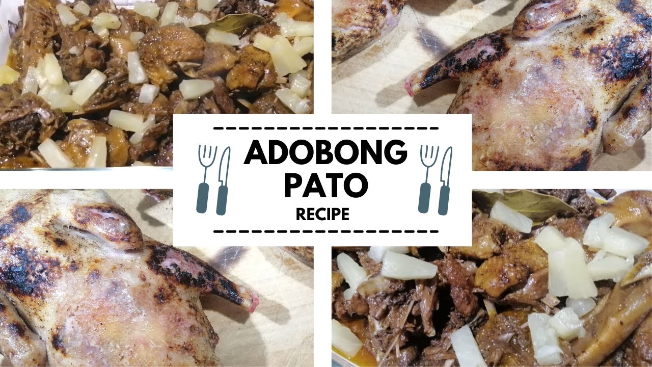 Adobong Pato Cooked with Sprite - Wiljun's Recipe - YouTube
