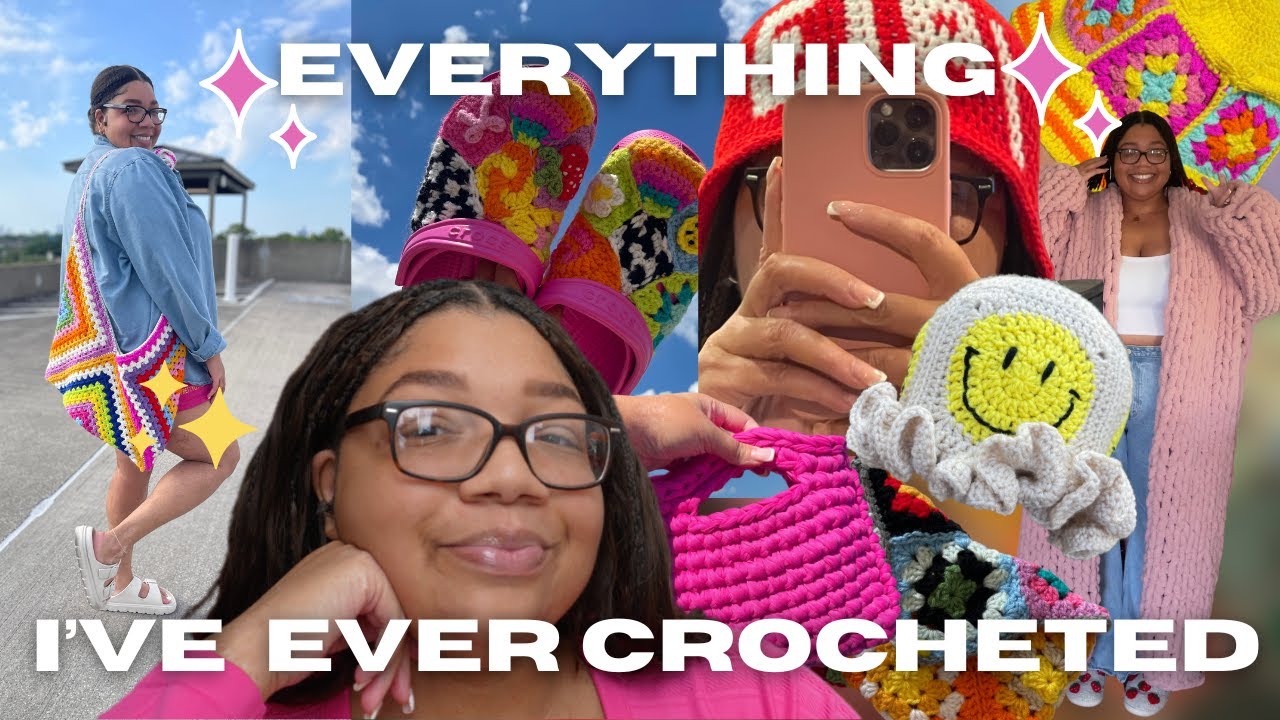 Everything I've *ever* crocheted as a beginner | ALL the FREE tutorials ...
