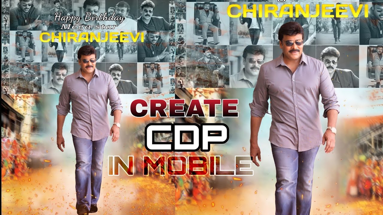 How to Create Awesome Birthday CDP Design in mobile|Birthday CDP Design ...