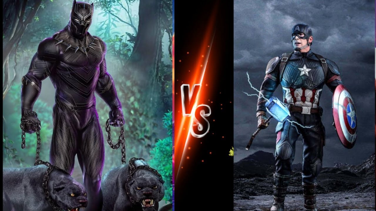 Captain America VS Black Panther Fight Scene Full HD #marvel #mcu - YouTube