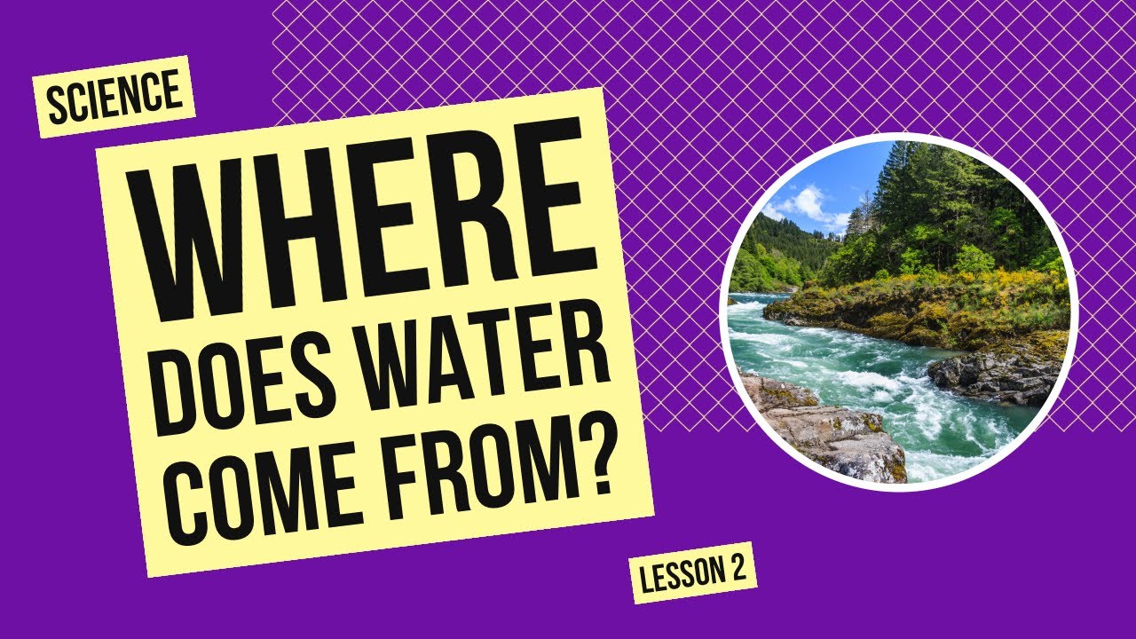 Where Does Water Come From? | Science Lesson - YouTube