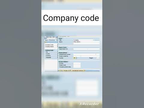How to create Company code &Plant code in SAP| video 3|#sap#shortvideo ...