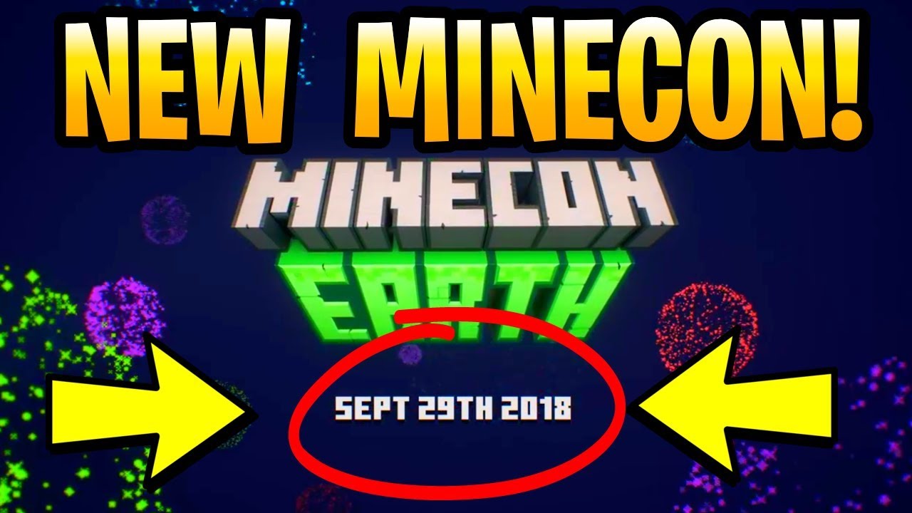 MINECON 2018 CONFIRMED DATE! SECRET UPDATE, CAPES & PANELS? Minecraft ...
