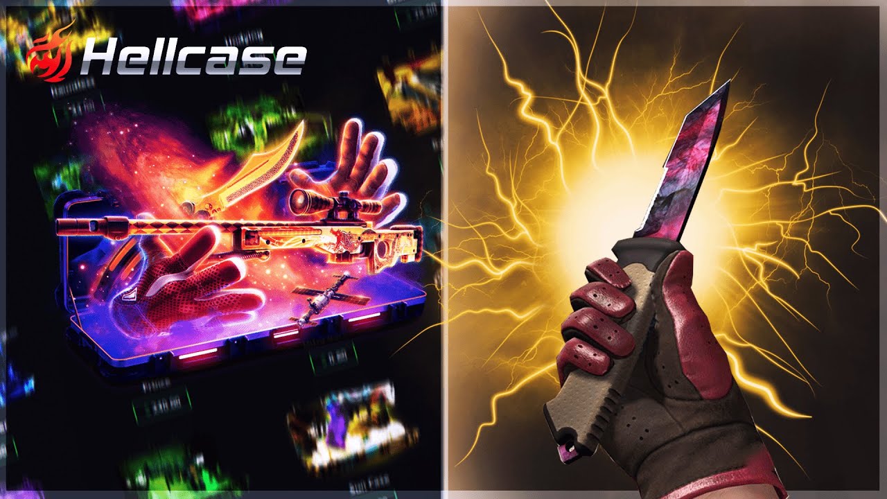 HELLCASE 2 RARE KNIFE HIT IS INSANEEE ? HELLCASE PROMO CODE 2024 ...