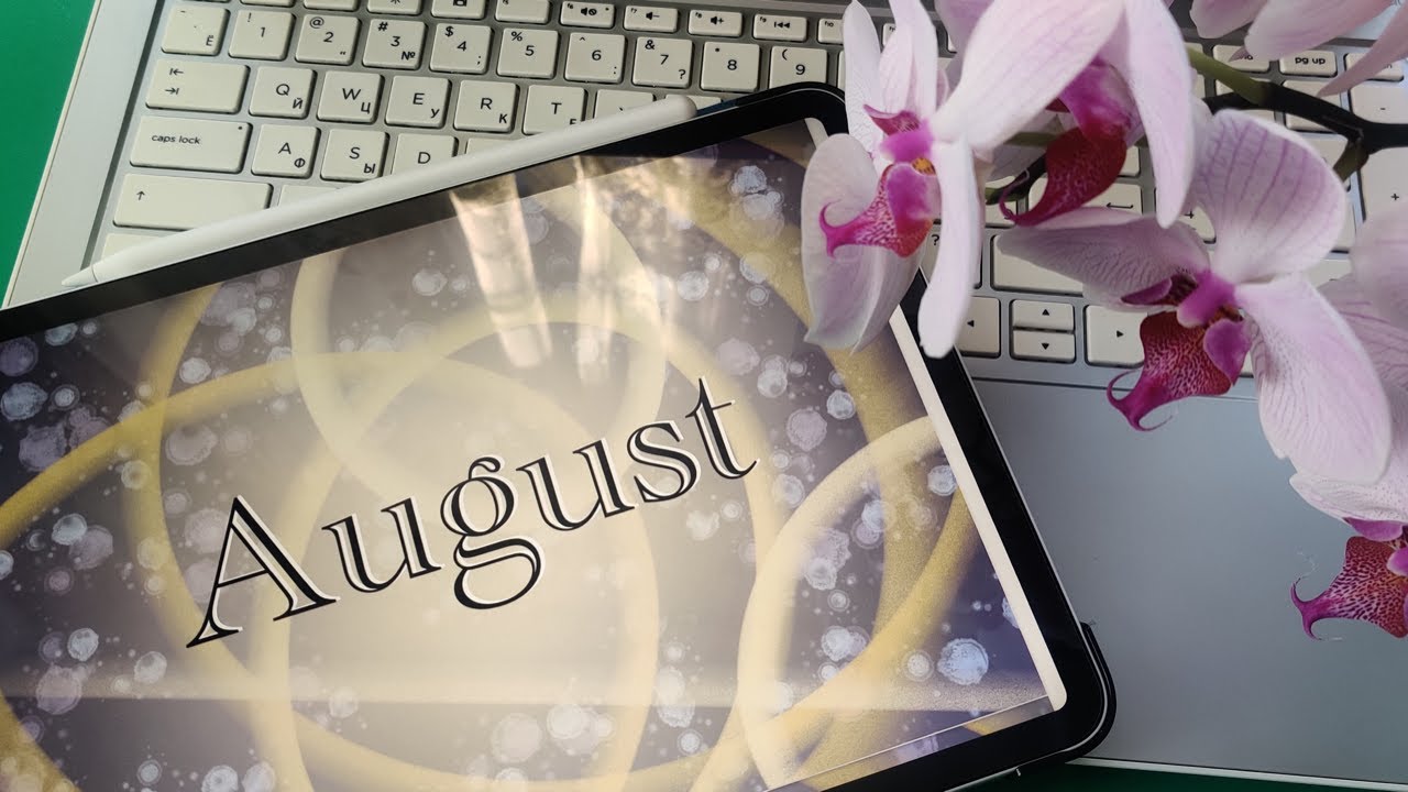 August DIGITAL Bullet Journal ♦ Plan with me (2020) - YouTube