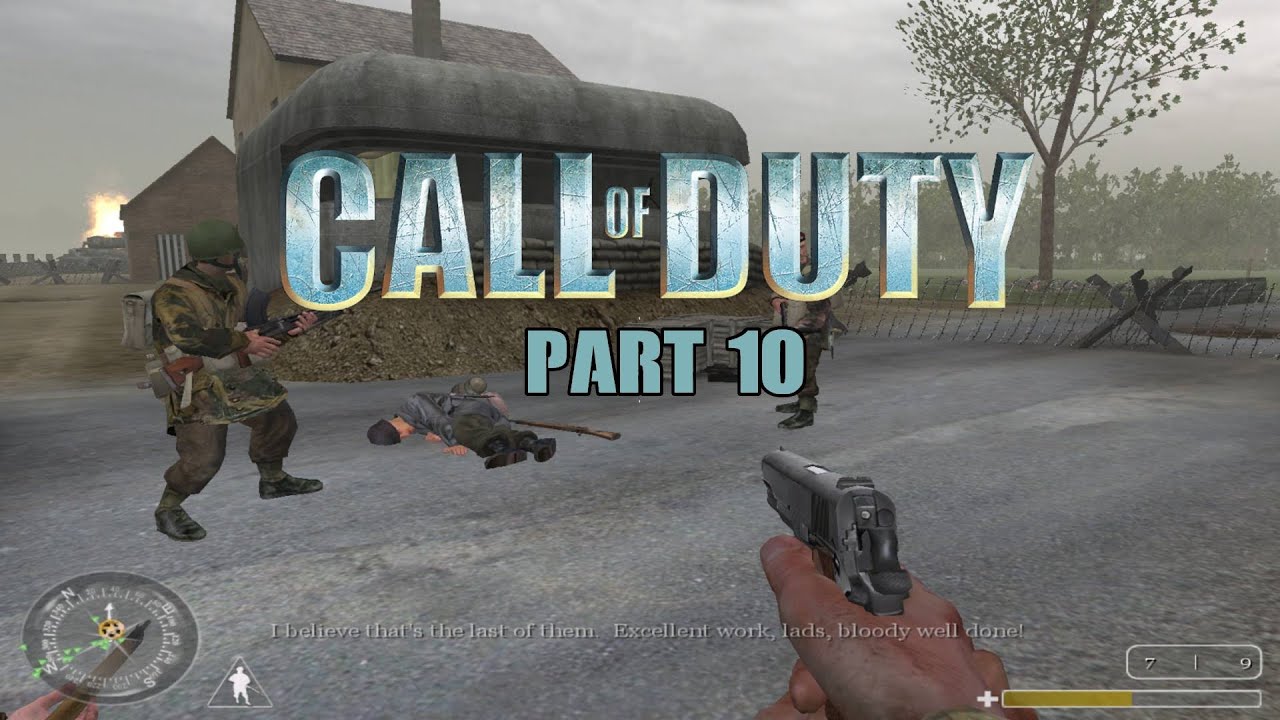 Call of Duty: Classic - British Campaign - Part 10 - Pegasus Bridge-Day ...