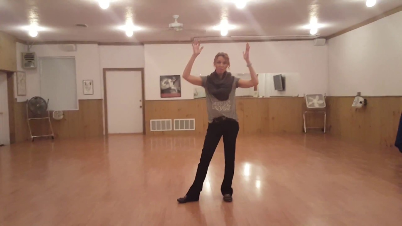 Beginning nightclub two step left turn - YouTube