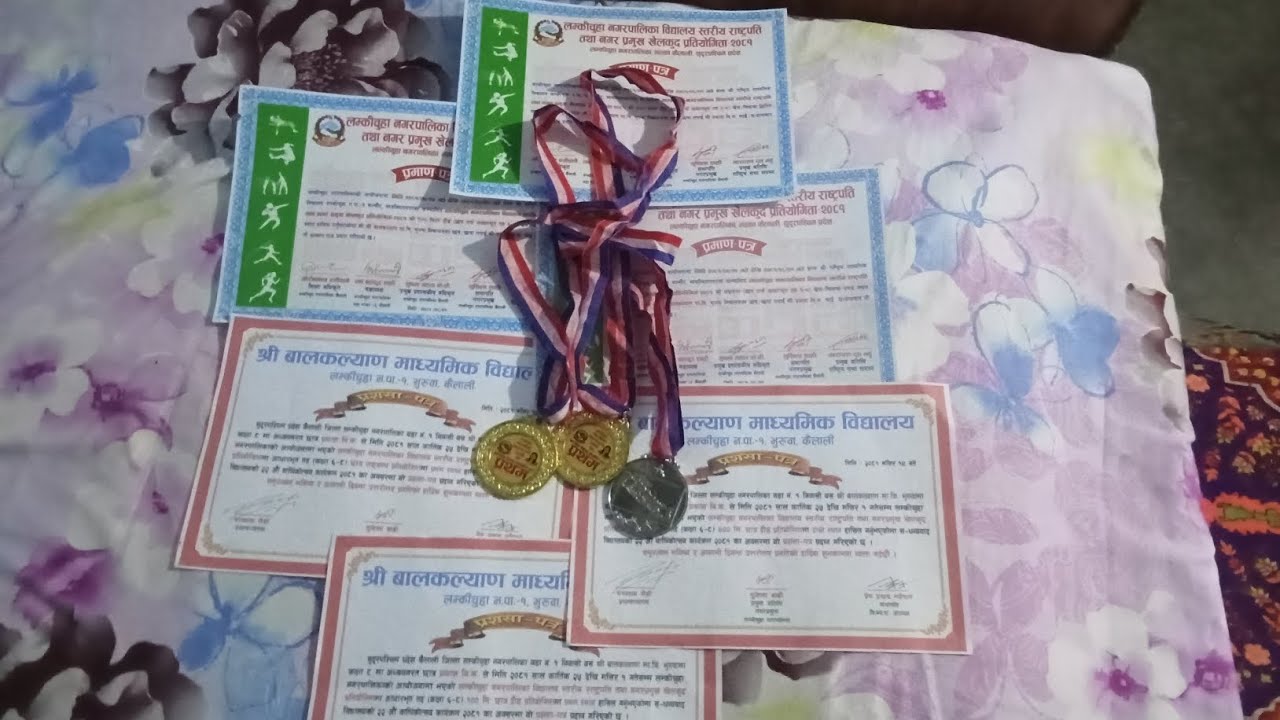 aaja school bata praman Patra le samman gareyo malai 🥹😌 - YouTube