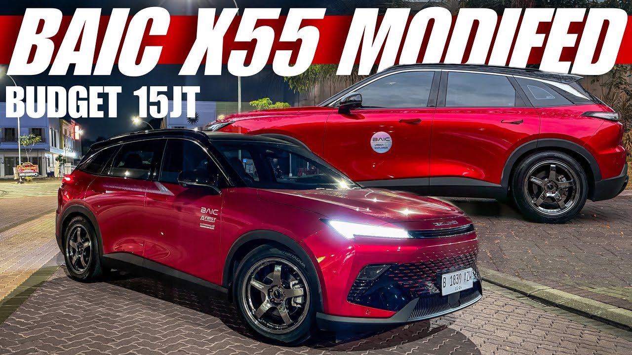MODIF SIMPLE BAIC X55 II BUDGET 15 JT AN !!! BAIC X55 PERTAMA YANG ...
