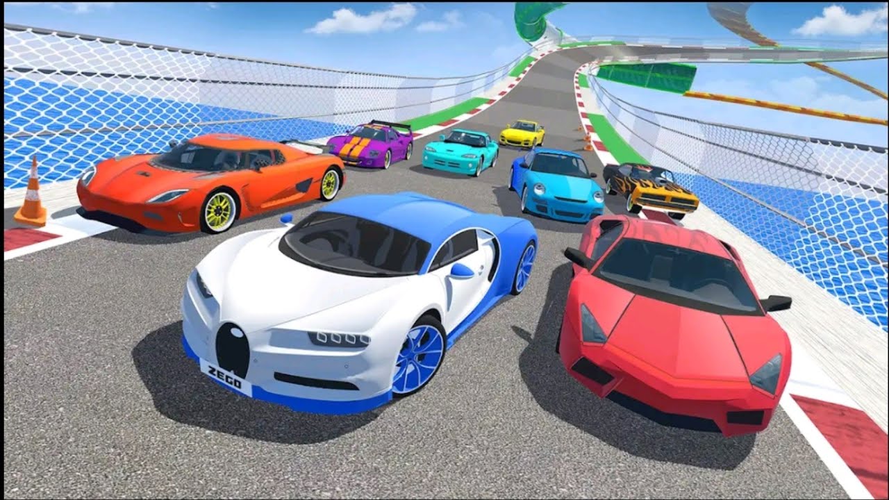 Gt Car Stund Master_Car Race Video_Car Racing Video_Kids Car Video_Kids ...