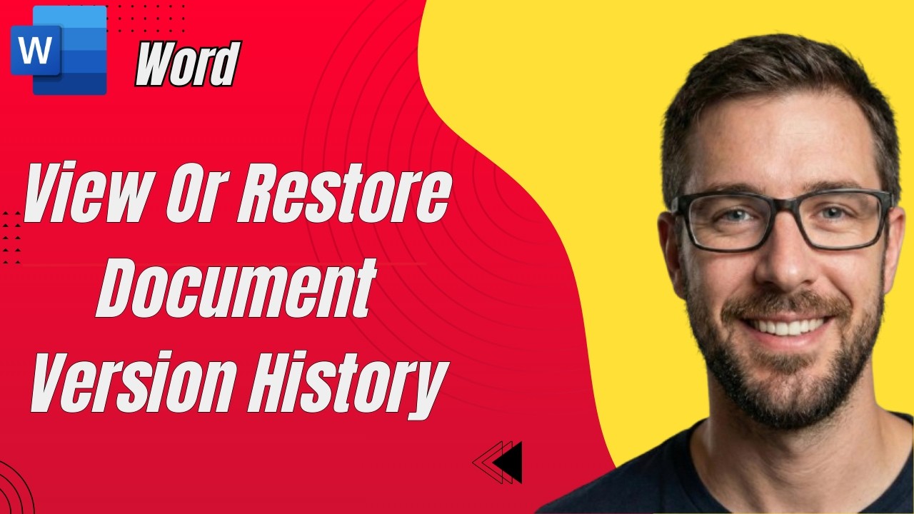 How To View Or Restore Document Version History In Microsoft Word [2026 ...