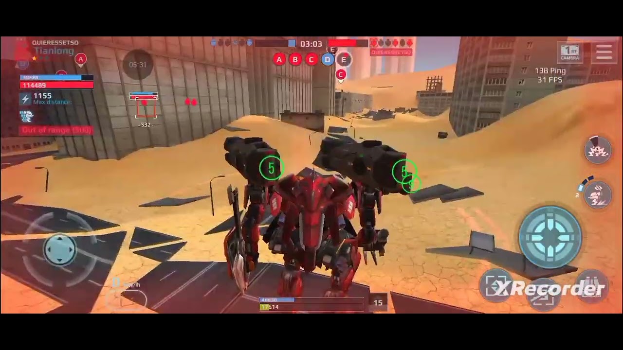 Robot Warfare: 1vs1 Don't leave beacons as a last resort - YouTube