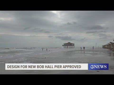 Design for the new Bob Hall Pier receives approval - YouTube