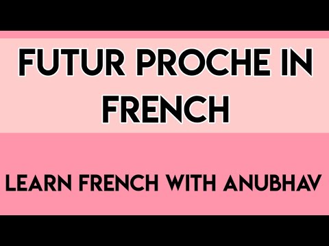 Futur Proche en français | Near Future tense in French | Learn French ...