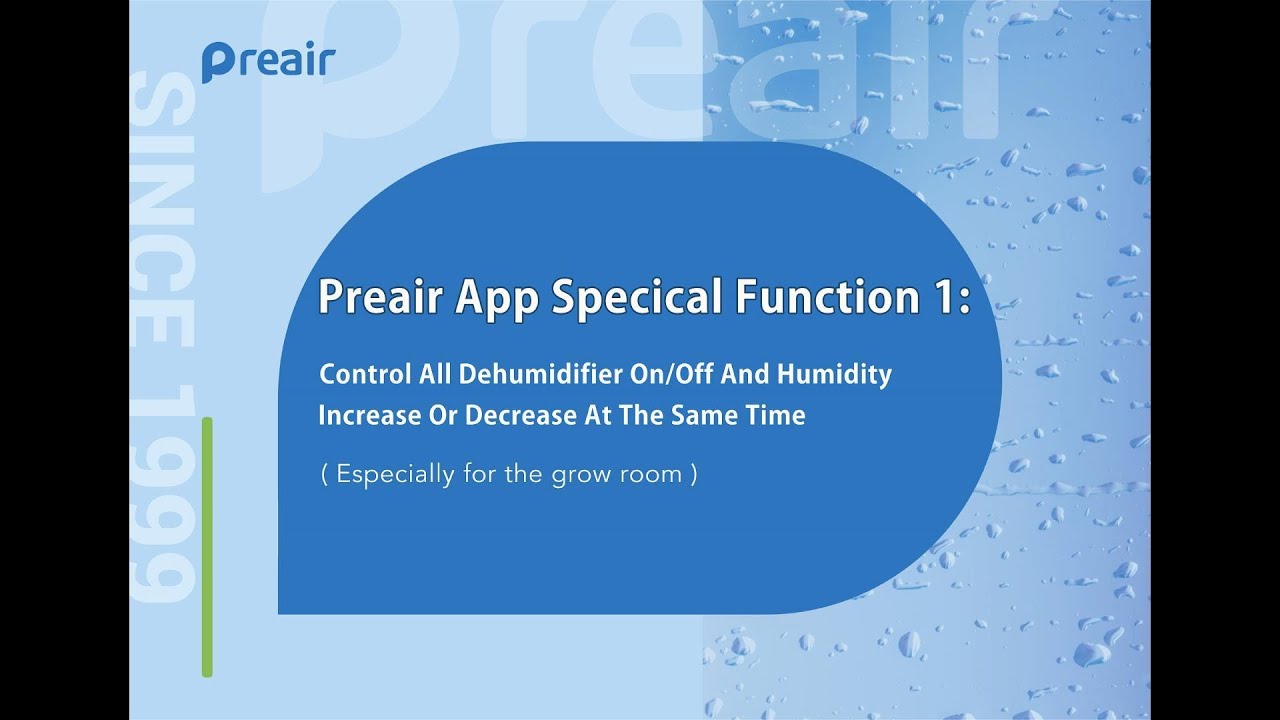 Preair App Special Function 1 - YouTube