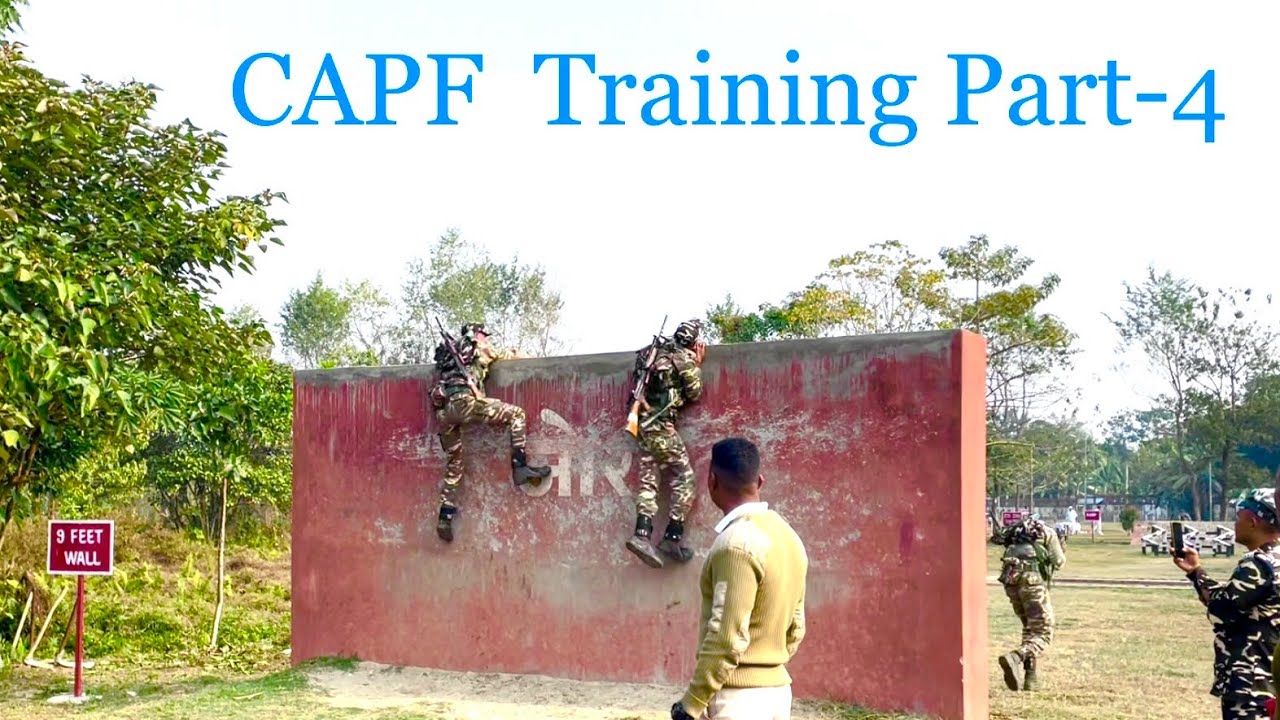 CAPF Training || Part-4 - YouTube