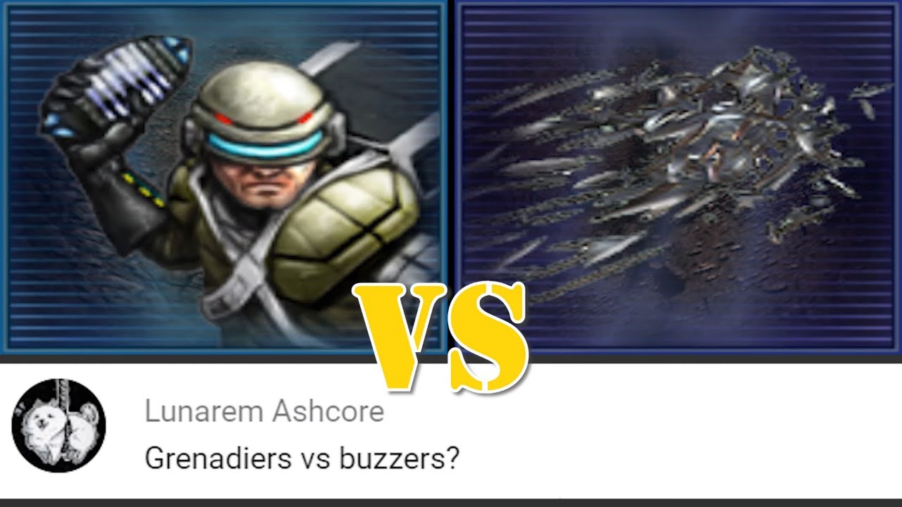 GDI Grenadier vs Scrin Buzzer - YouTube