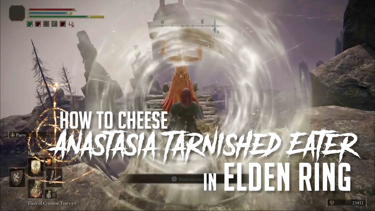 How to Cheese Anastasia Tarnished Eater at Corpse Stench Shack in Elden ...