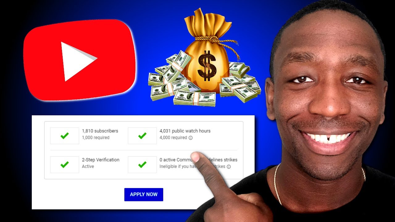 The NEW Way To Apply For The YouTube Partner Program (Do This Now ...