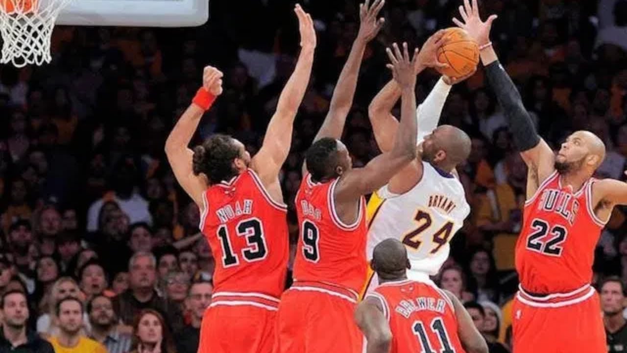 NBA shot attempts but they get increasingly more outrageous - YouTube