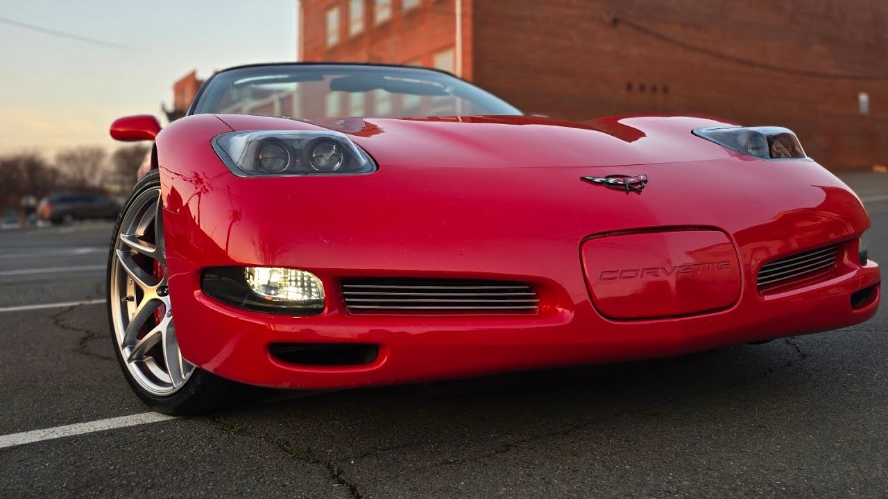 c5 corvette fixed headlight part 2 - YouTube