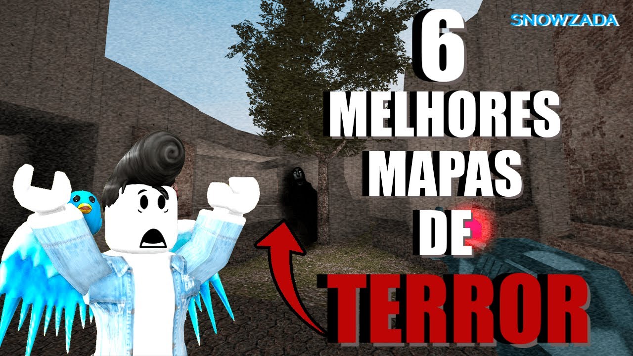 OS MELHORES MAPAS DE TERROR DO ROBLOX - YouTube