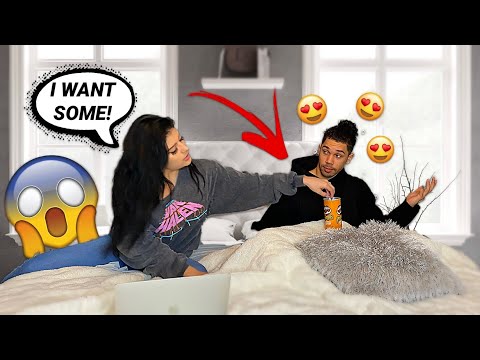PRINGLES PRANK ON WIFE!