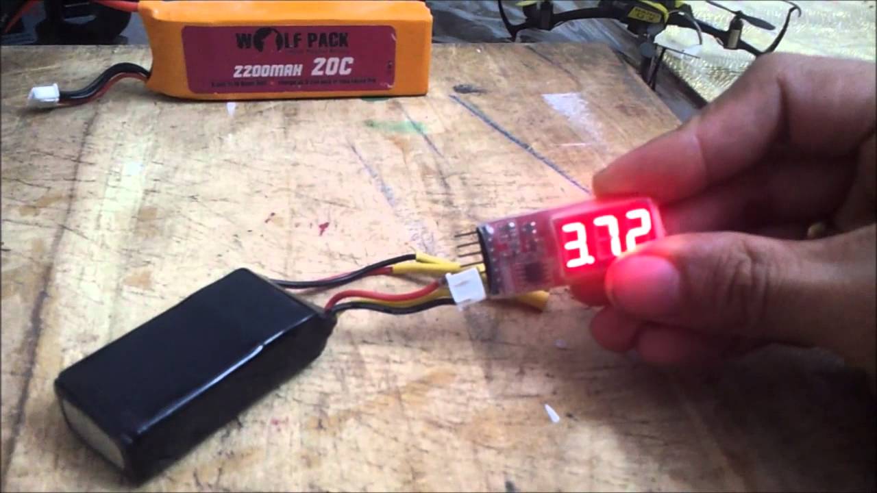 World's Smallest Voltmeter for Lithium Polymer Battery! - YouTube