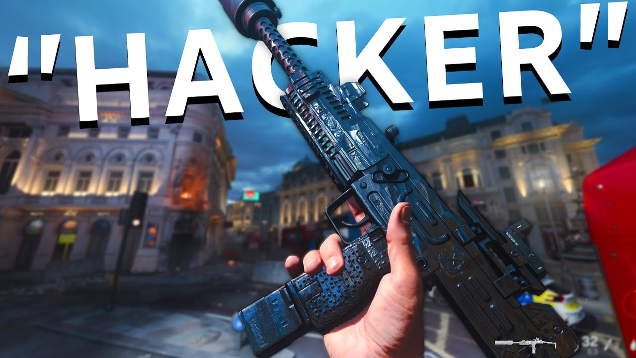 Hacking with the Uzi in Modern Warfare Search and Destroy - YouTube
