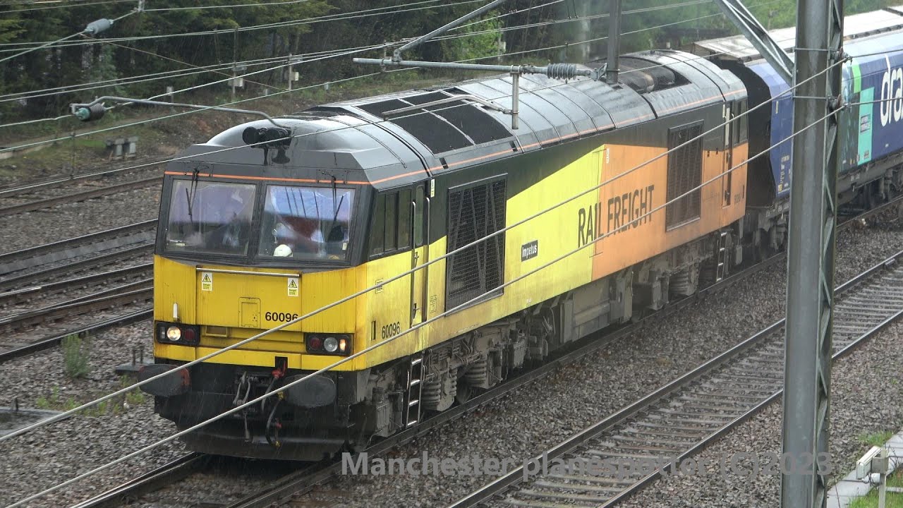 4K GBRF Class In The Old Colas Livery Class 60096 On 6E10 Biomass ...