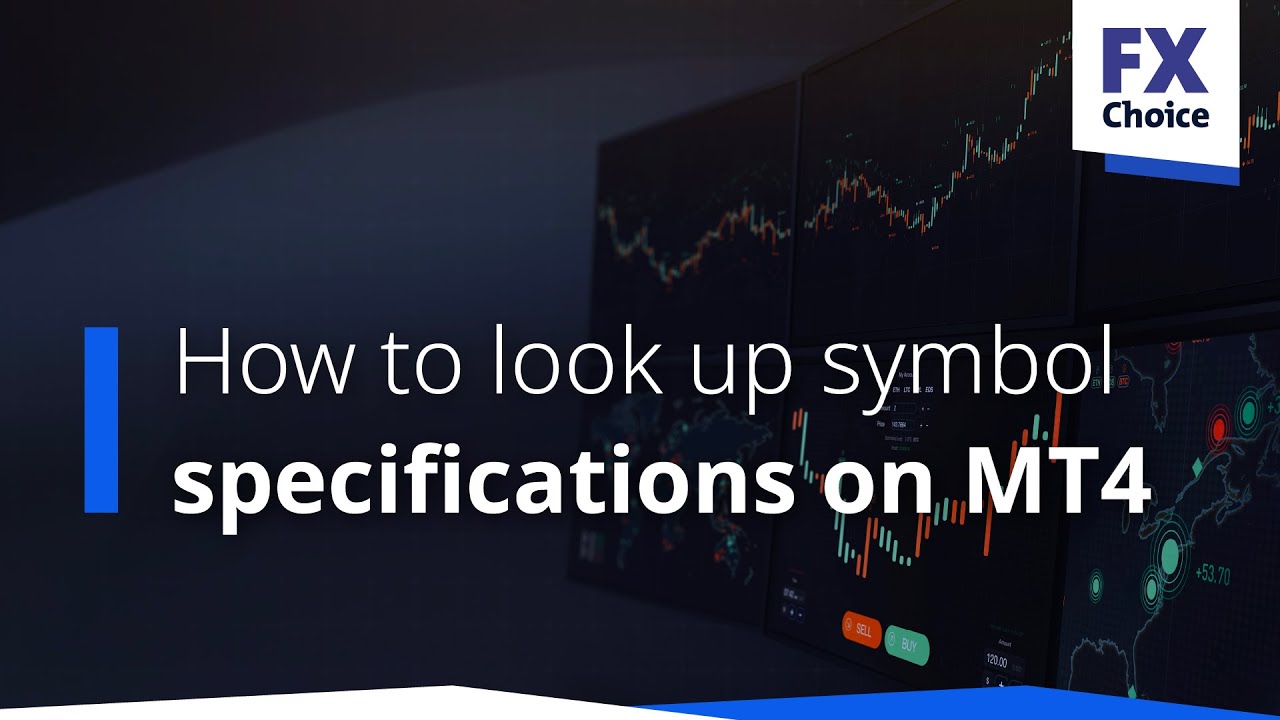 How to look up symbol specifications on MT4 - YouTube
