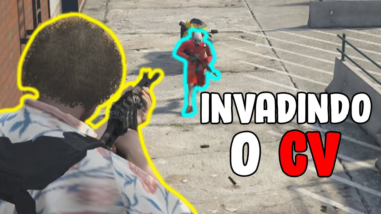 GTA V RolePlay - Invadindo A Favela do COMANDO VERMELHO - YouTube