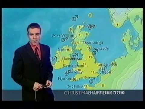 BBC Weather Christmas Day 2003 - YouTube