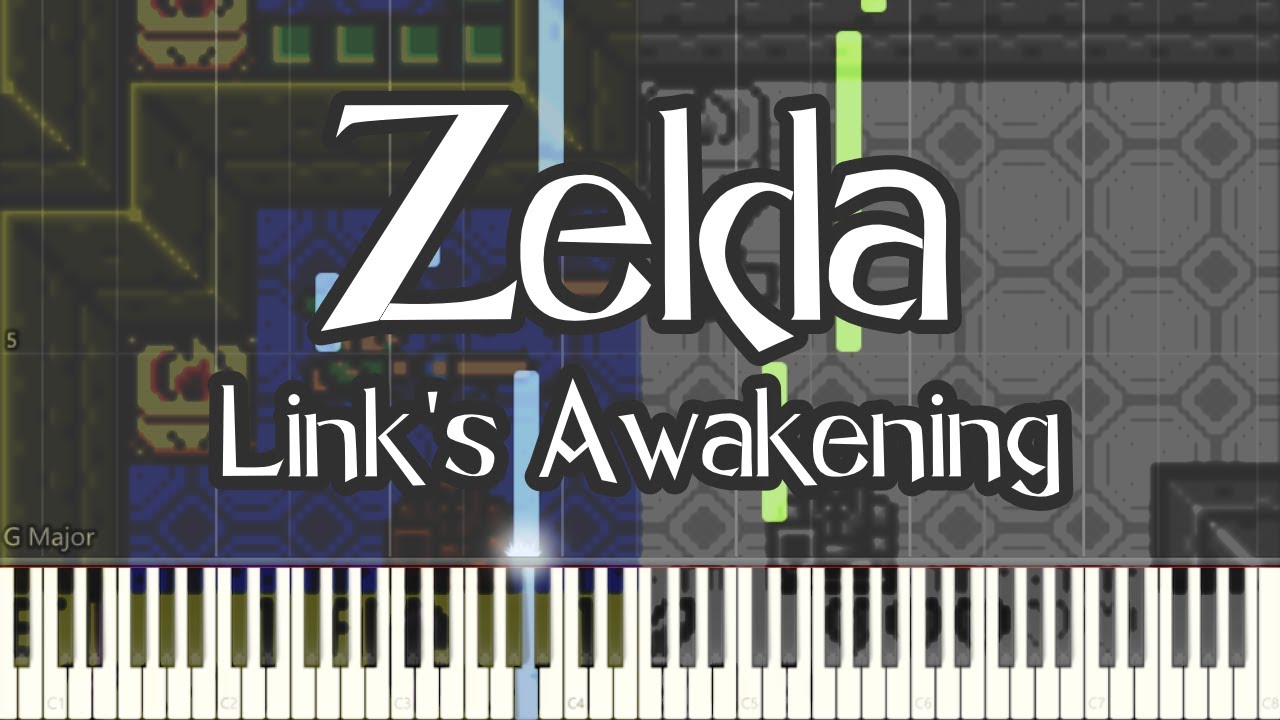 The Legend of Zelda Link's Awakening - Ballad of the Wind Fish Piano ...