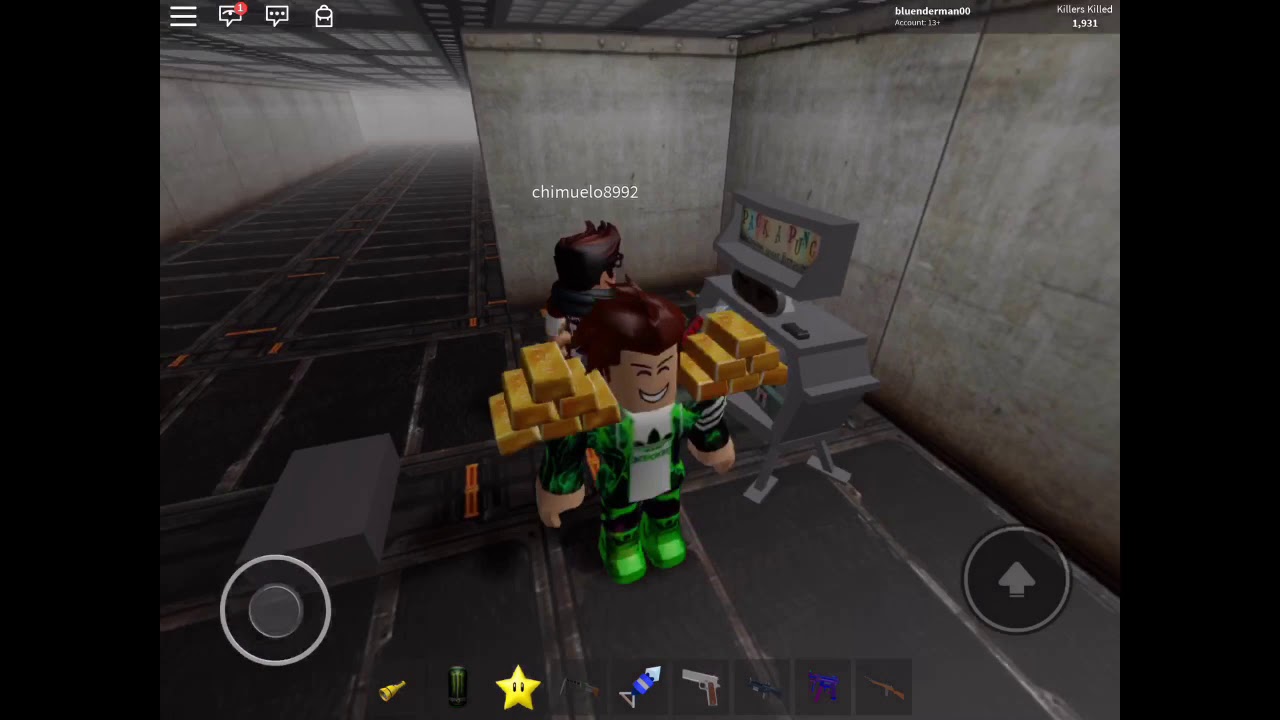Survive and kill the Killers in Area 51 Gameplay (Roblox) - YouTube