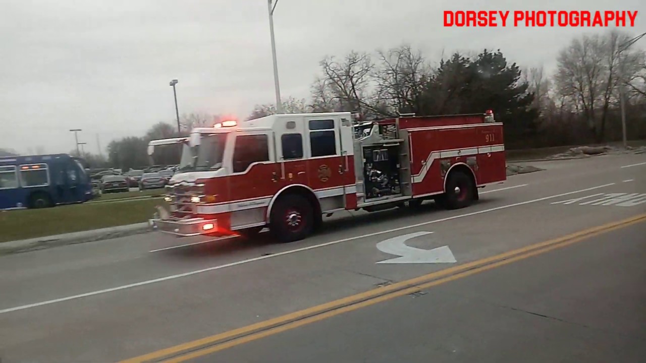 Melrose Park Fire Department: Engine 707 Responding [December 2018 ...