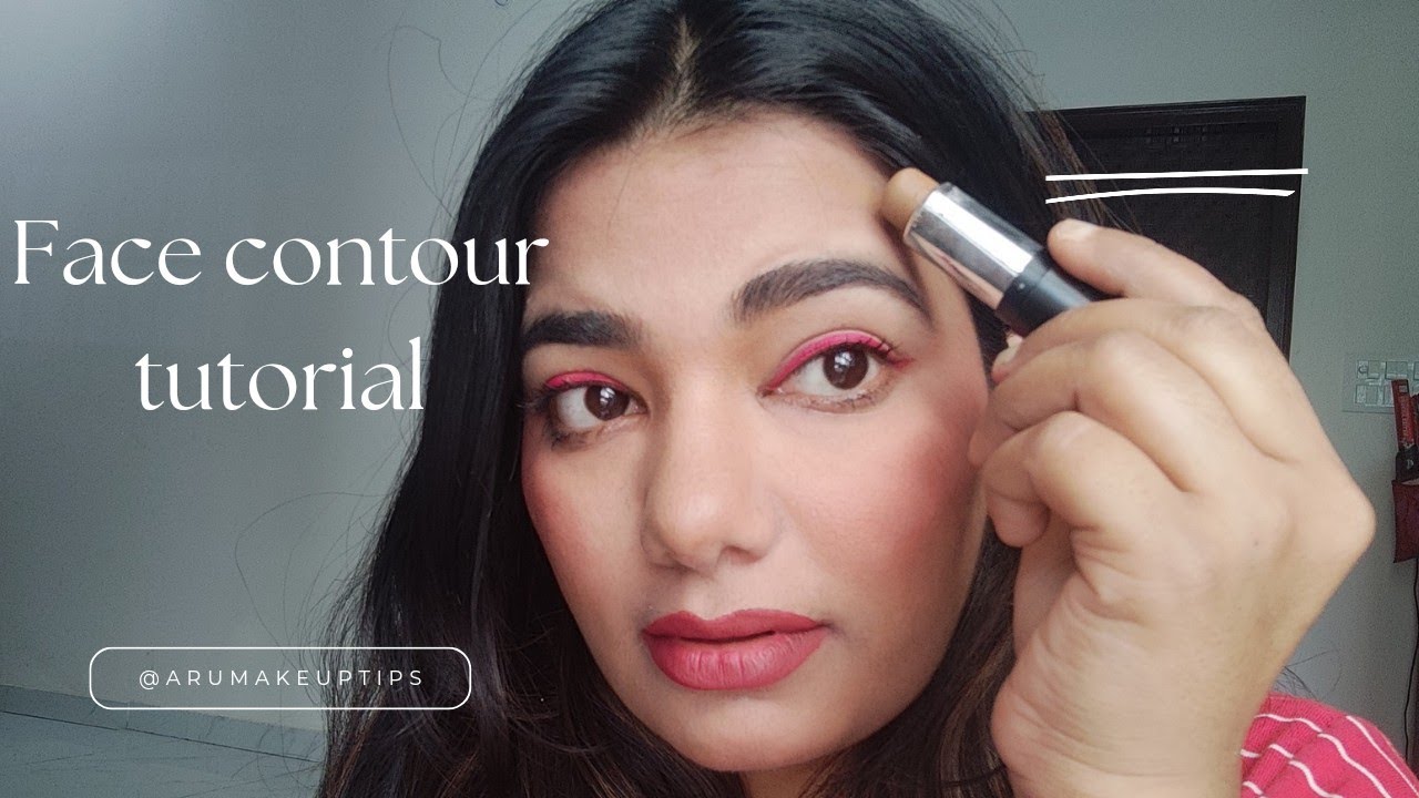how to apply contour/ best way apply contour #makeup #contour # ...