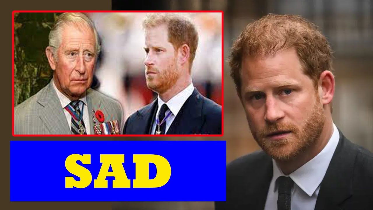 Sad 😭 King Charles Delivers "Sad News" To Prince Harry Again - YouTube