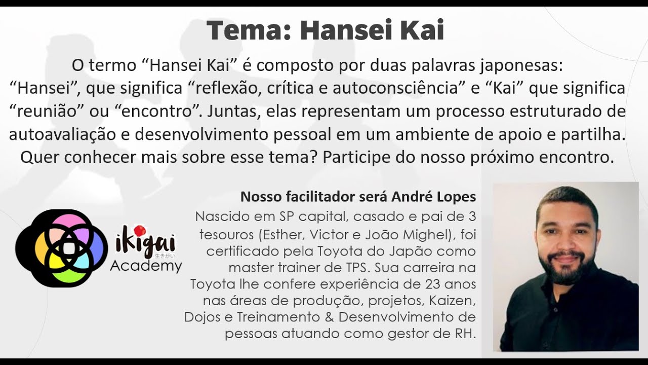 Ikigai Dojo Junho24 - Hansei Kai - YouTube