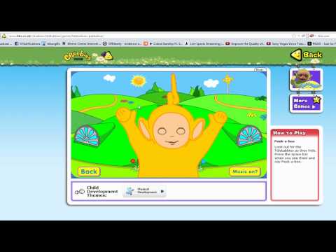 20 year old plays Teletubbies Flash Game (Gameplay/Commentary)
