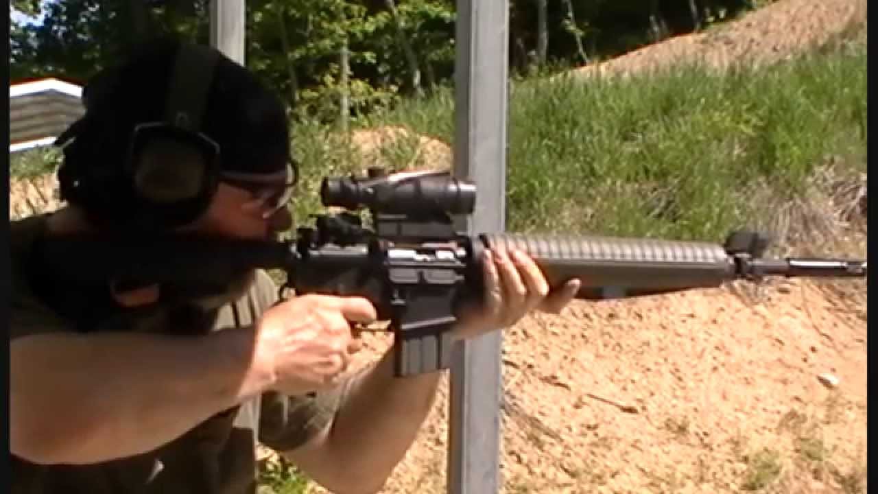 Shooting My New Build AR15 Mk12 style rifle - YouTube