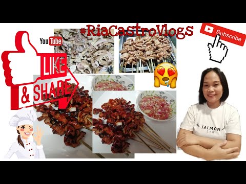 How to cook Buchi ng manok | Grilled chicken buchi ihaw-ihaw business #RiaCastroVlogs