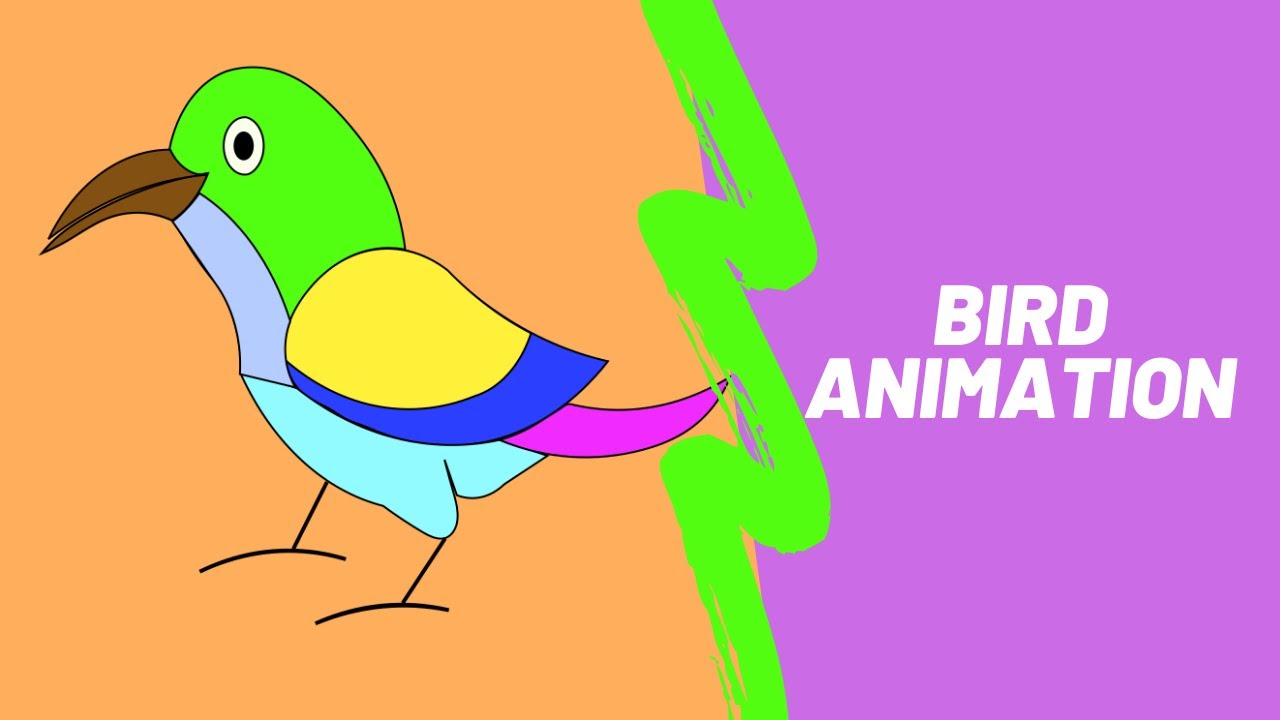 Bird animation - YouTube