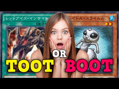 TOOT or BOOT ~ Red-Eyes Insight & Graydle Slime Jr. - YouTube
