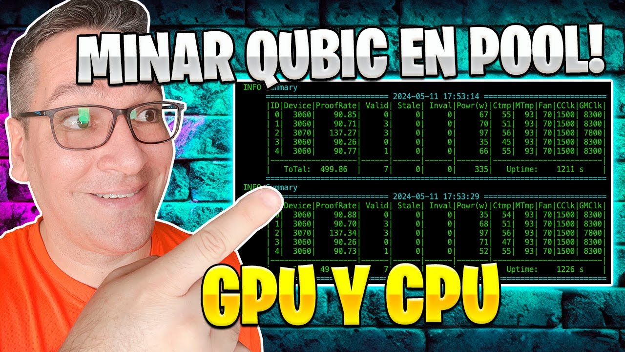 COMO MINAR QUBIC EN POOL TUTORIAL PARA CPU Y GPU!🚀 - YouTube