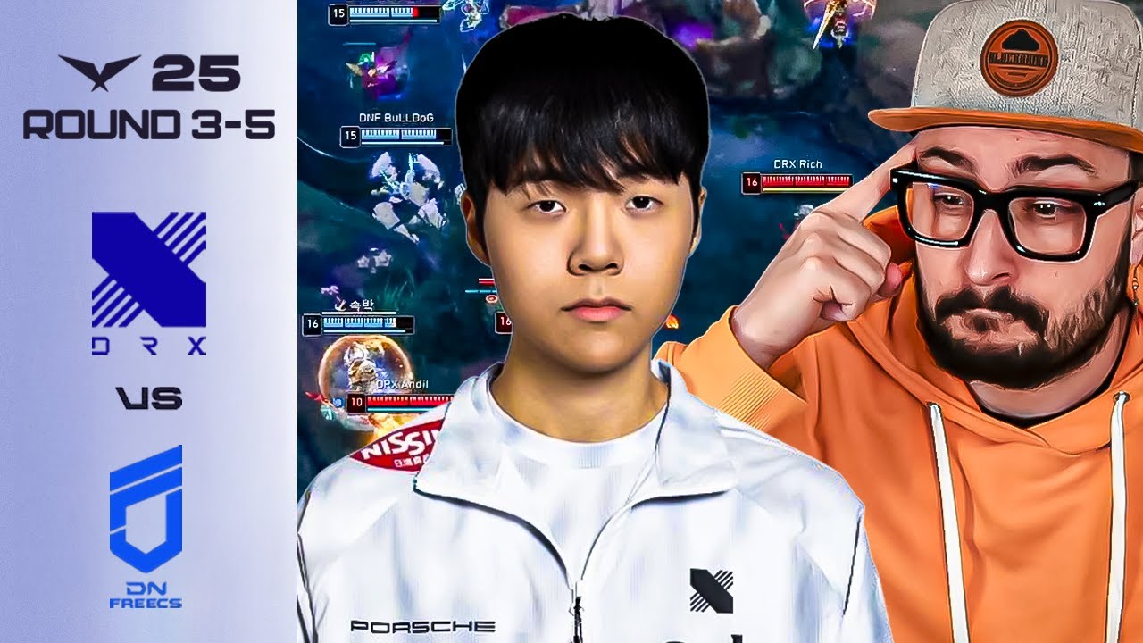 ¡TODO O NADA! ¿TEDDY VUELVE a SU MEJOR NIVEL? | DRX vs DNF | LCK 2025 ...